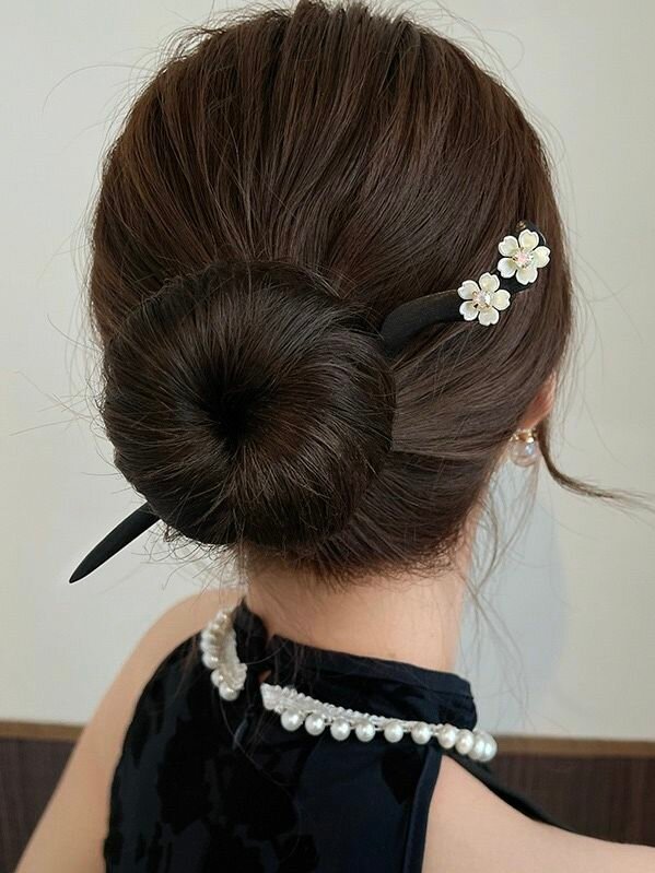 Китайский стиль женская винтажная деревянная заколка для волос аксессуар для одежды и украшений