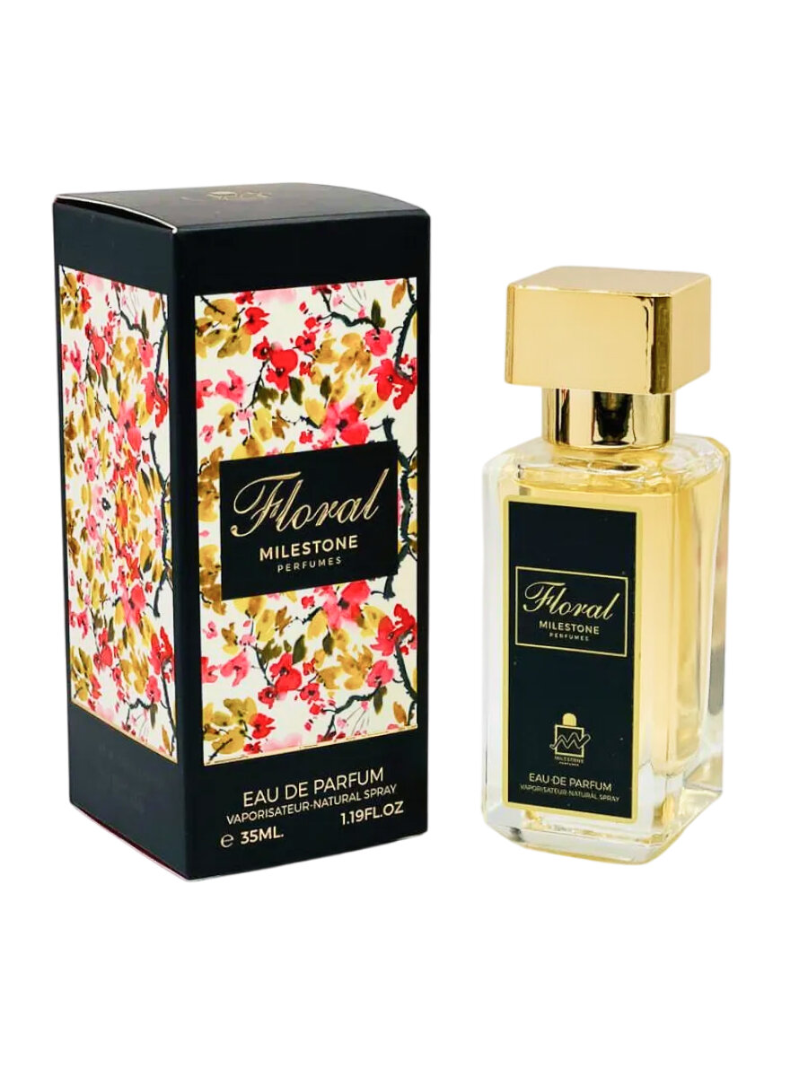 Парфюм Milestone Floral, женский, цветочный фруктовый аромат, 35мл