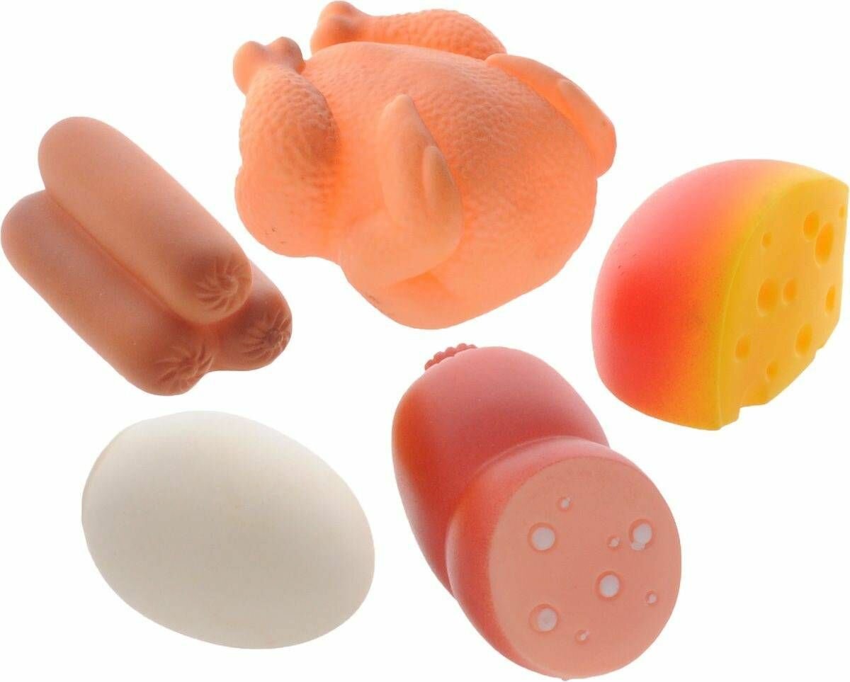 Набор резиновых игрушек Продуктов С-885 Огонек /10/