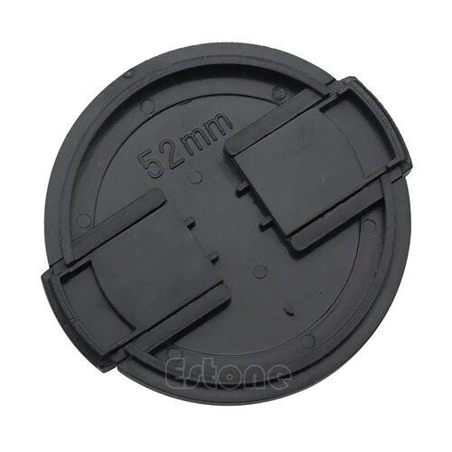 Черная защелкивающаяся крышка объектива OOTDTY 37/39/40.5/49/52/55/58/82 мм 55mm