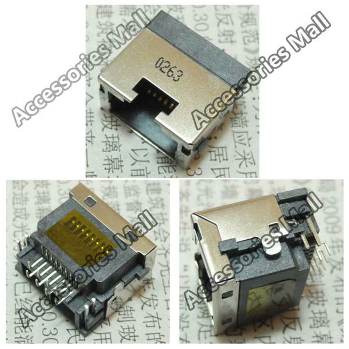 1-10xНОВЫЙ разъем RJ45 для ноутбука/сетевые интерфейсные карты/порт Ethernet/порт LAN для серий HP G4-1000 G6-1000 G7-10