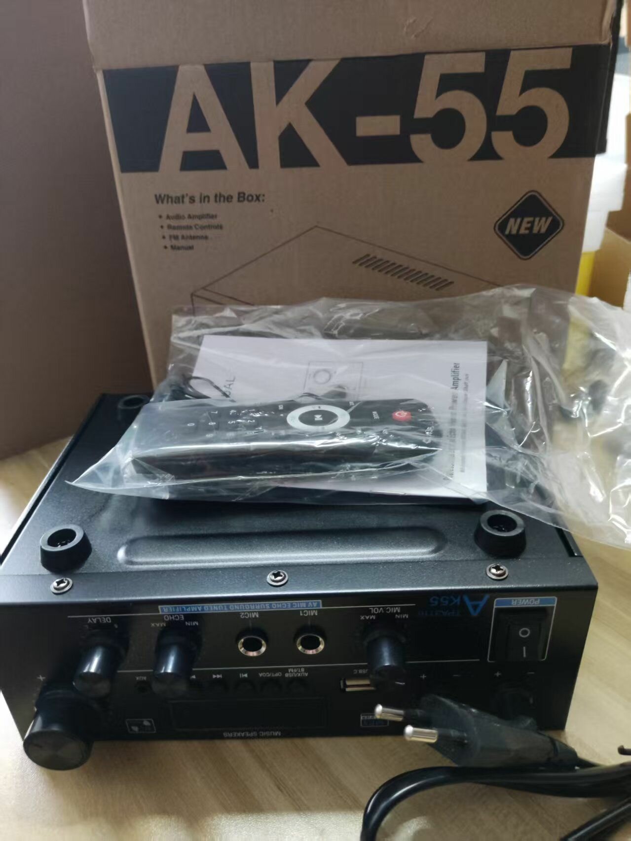 Усилитель АК-55/50Вт+50Вт Справочник на русском языке