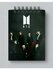 Блокнот BTS, БТС №32, А6