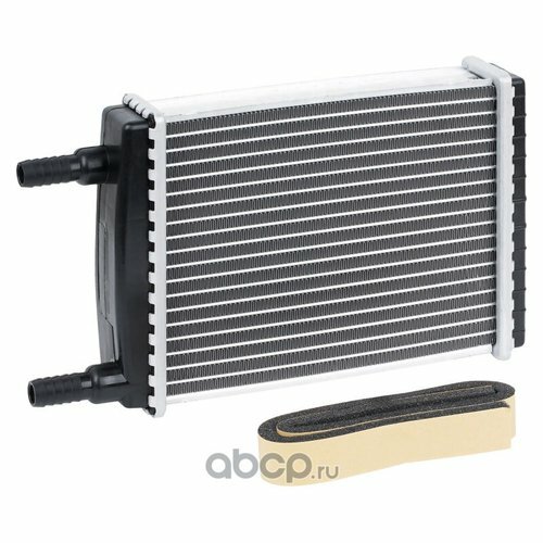 Радиатор отоп. для а/м ГАЗ 3302 ГАЗель (до 2003г, 16мм) (алюм, COMFORT, паяный) (LRh 0342) Luzar LRH0342