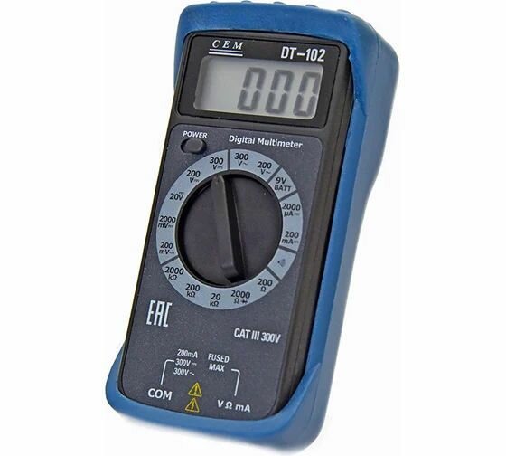Мультиметр DT-102 "СЕМ"