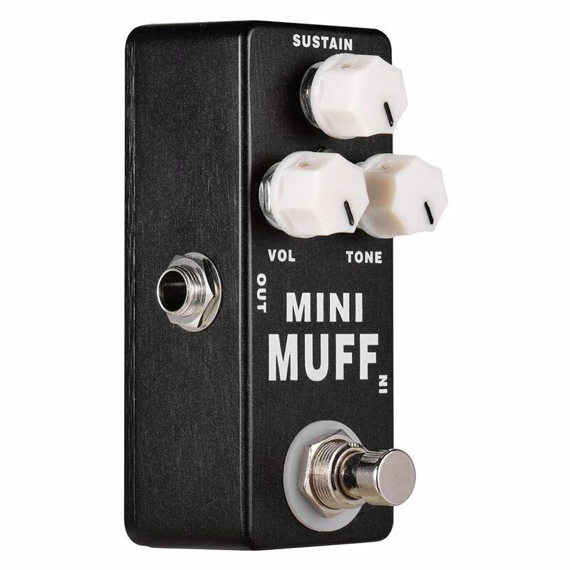MOSKY Mini Muff Fuzz Distortion Педаль эффектов для электрогитары