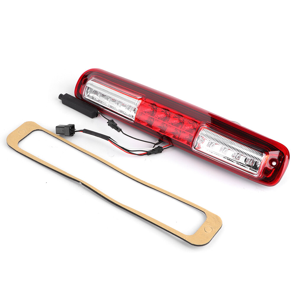 Светодиодный дополнительный стоп-сигнал заднего хода для Chevy Silverado 1500/2500/3500 99-06, красно-белый.