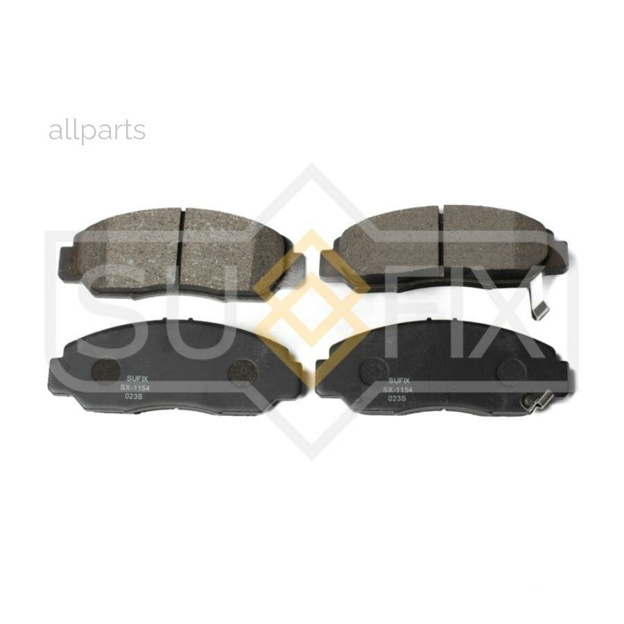 SUFIX SX-1154 Колодки тормозные передние HONDA Accord 2.0-2.4 03> / Legend 3.5 96>