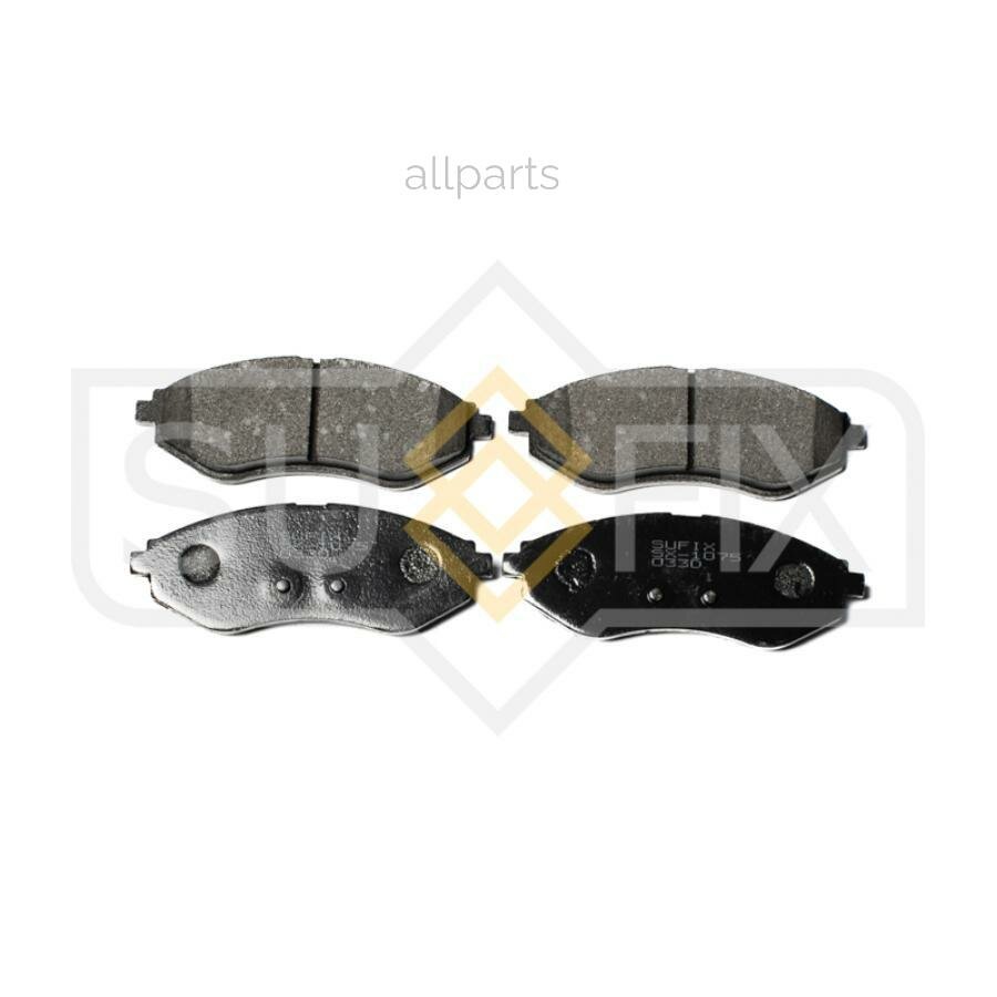 SUFIX SX-1075 Колодки тормозные передние CHEVROLET Aveo 05> / Kalos 05>