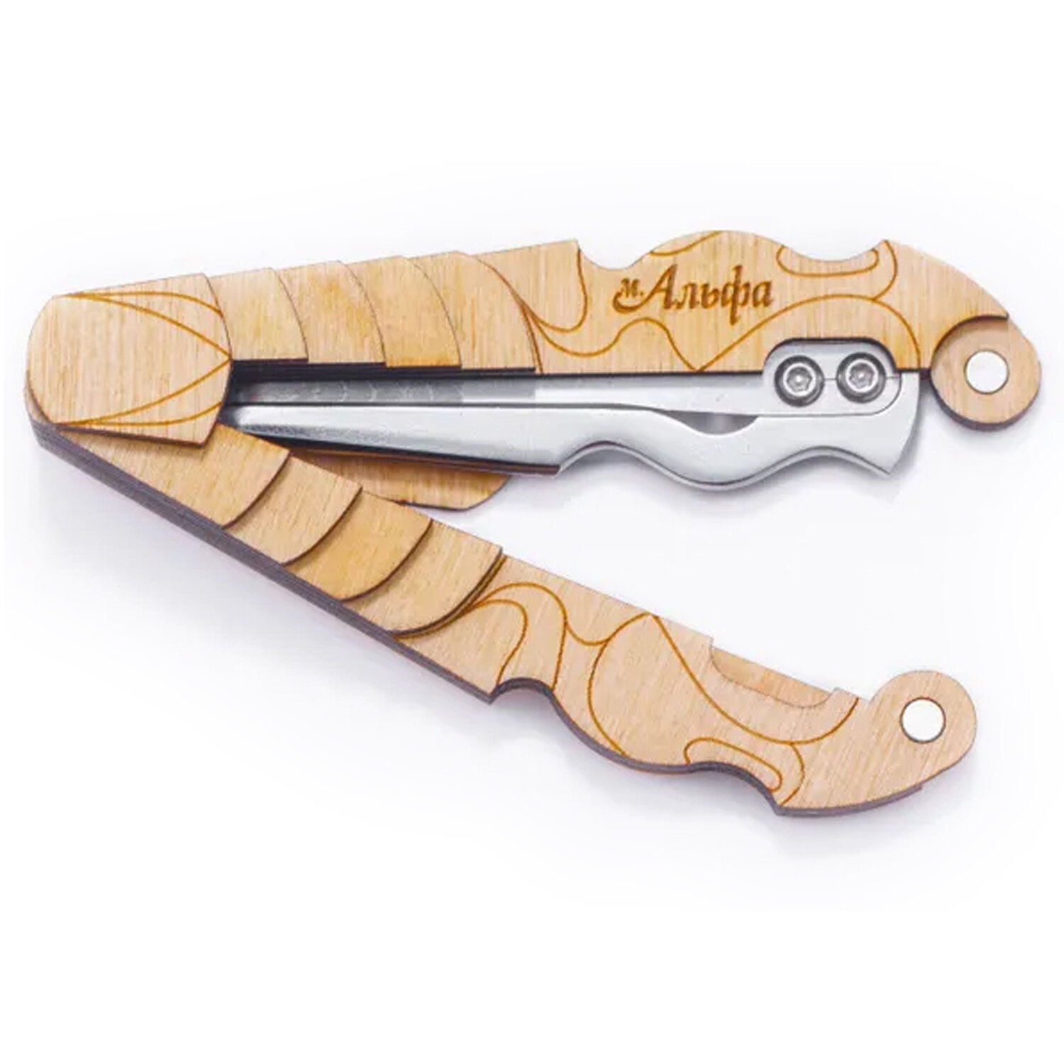 Варган Глазырина "Альфа мини" с деревянным футляром - профессиональный музыкальный инструмент, великолепный подарок