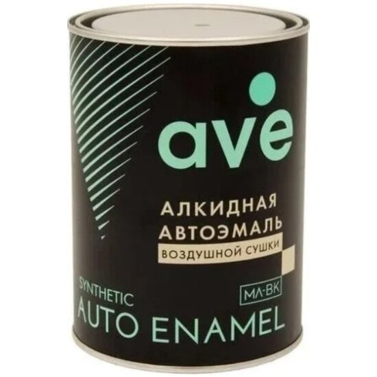 Краска Ave 601 черная МЛ-ВК 800 г, 10306010