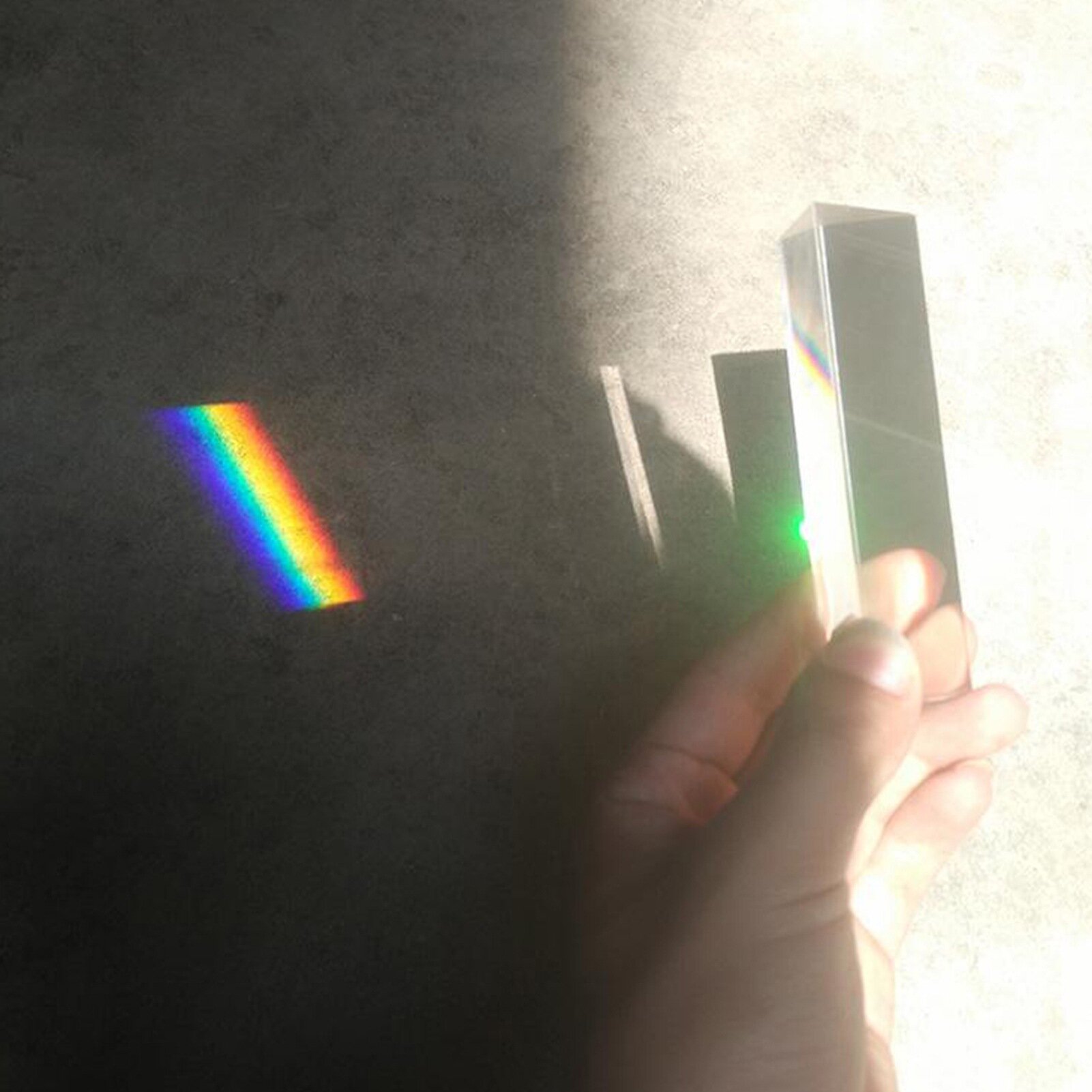 30 мм равносторонняя призма оптическое стекло треугольная призма тройная призма для радуги DIY фотография реквизит для обучения