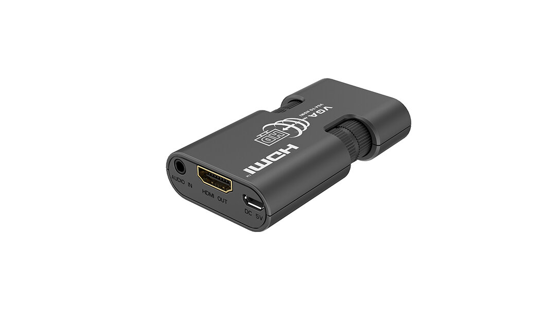 LKV350mini конвертер VGA+Audio в HDMI Lenkeng