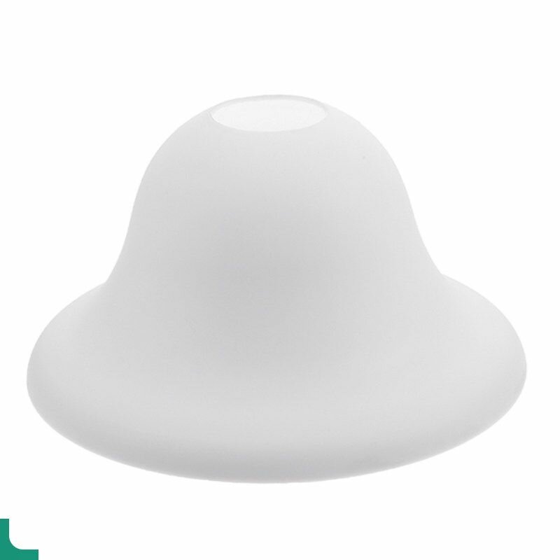 Простой Пластиковый Абажур Для Домашнего Освещения Белый Цвет 19.00X19.00X10.00Cm