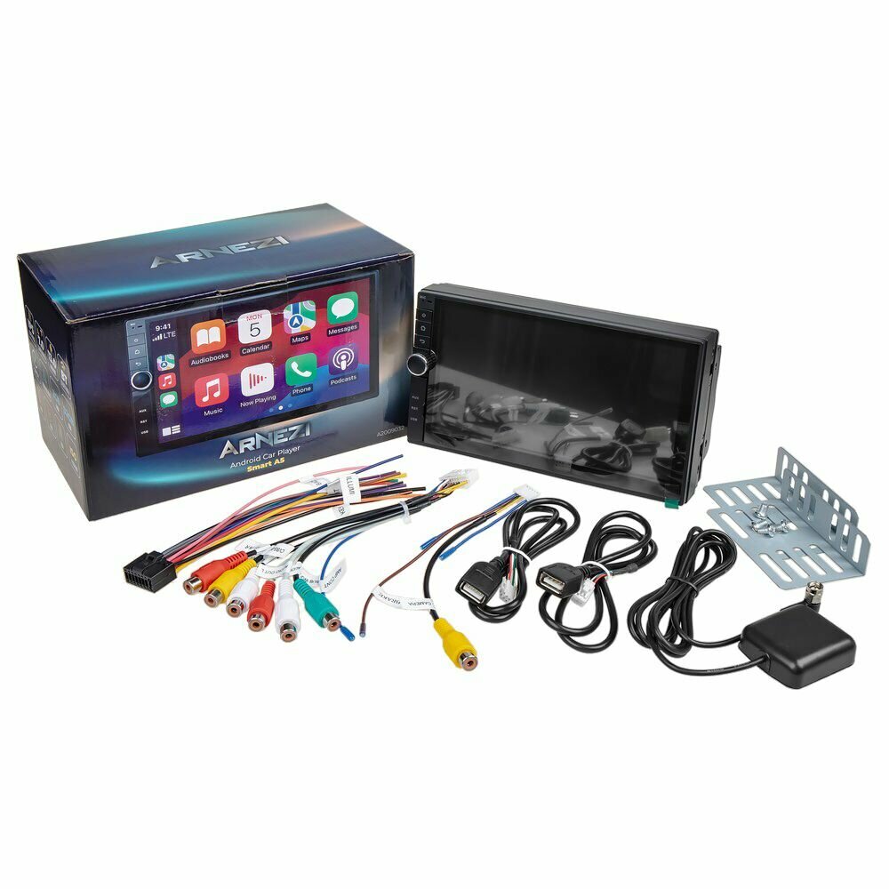 Автомагнитола 2Din с поддержкой Андроид Авто Android Auto и кар плэй Car Play 2Gb/32Gb A2009032 ARNEZI