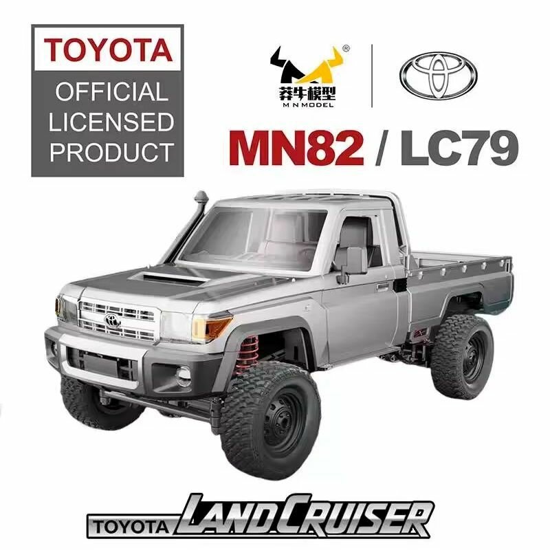 Радиоуправляемая машина краулер MN Model Toyota Land Cruiser 82PRO 4WD RTR масштаб 1:12 2.4G - MN-82PRO
