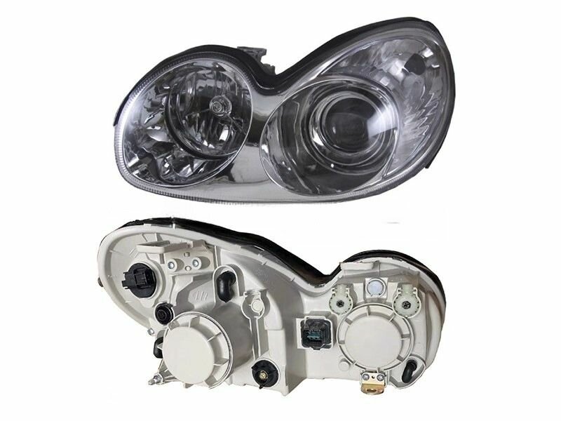 Фара Hyundai Sonata TaGaz 01-13 (Слева/ под электрокорректор)