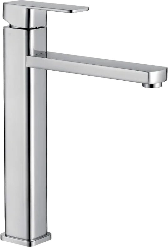 Смеситель для раковины Ledeme H33 L1133 хром, глянцевый, кран для ванной в раковину, рычажный, с керамическим картриджем