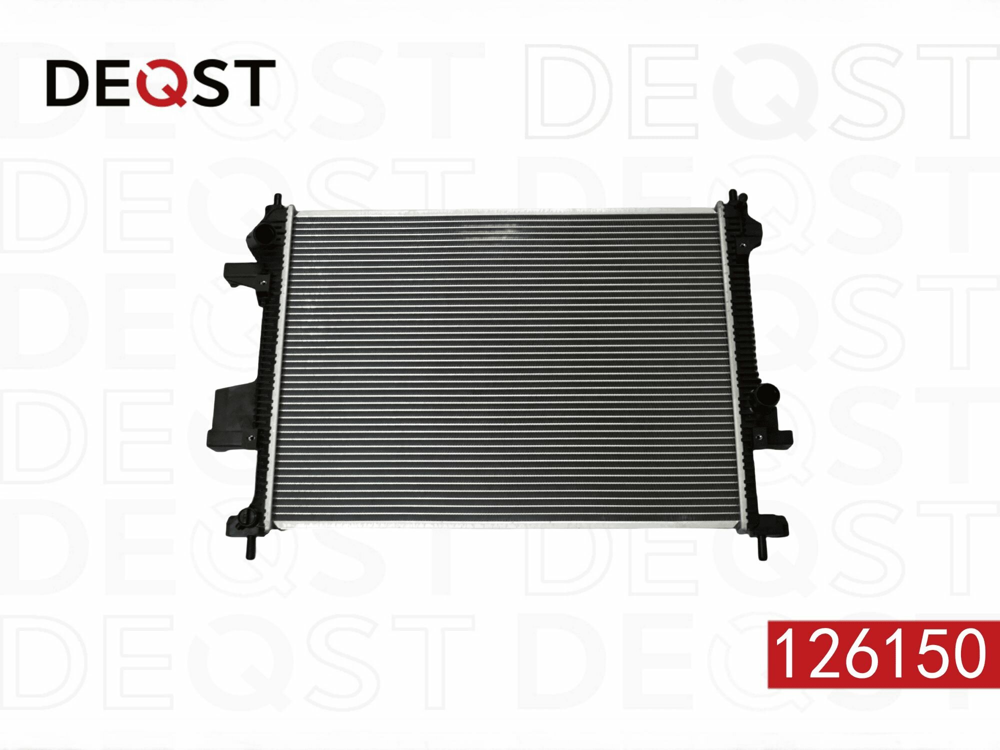 Радиатор охлаждения Deqst 126150 Chery Tiggo 4 PRO (21-), 7 PRO (20-), 8 (18-), 8 PRO (21-), OMODA C5 (22-), Exeed LX (19-)
