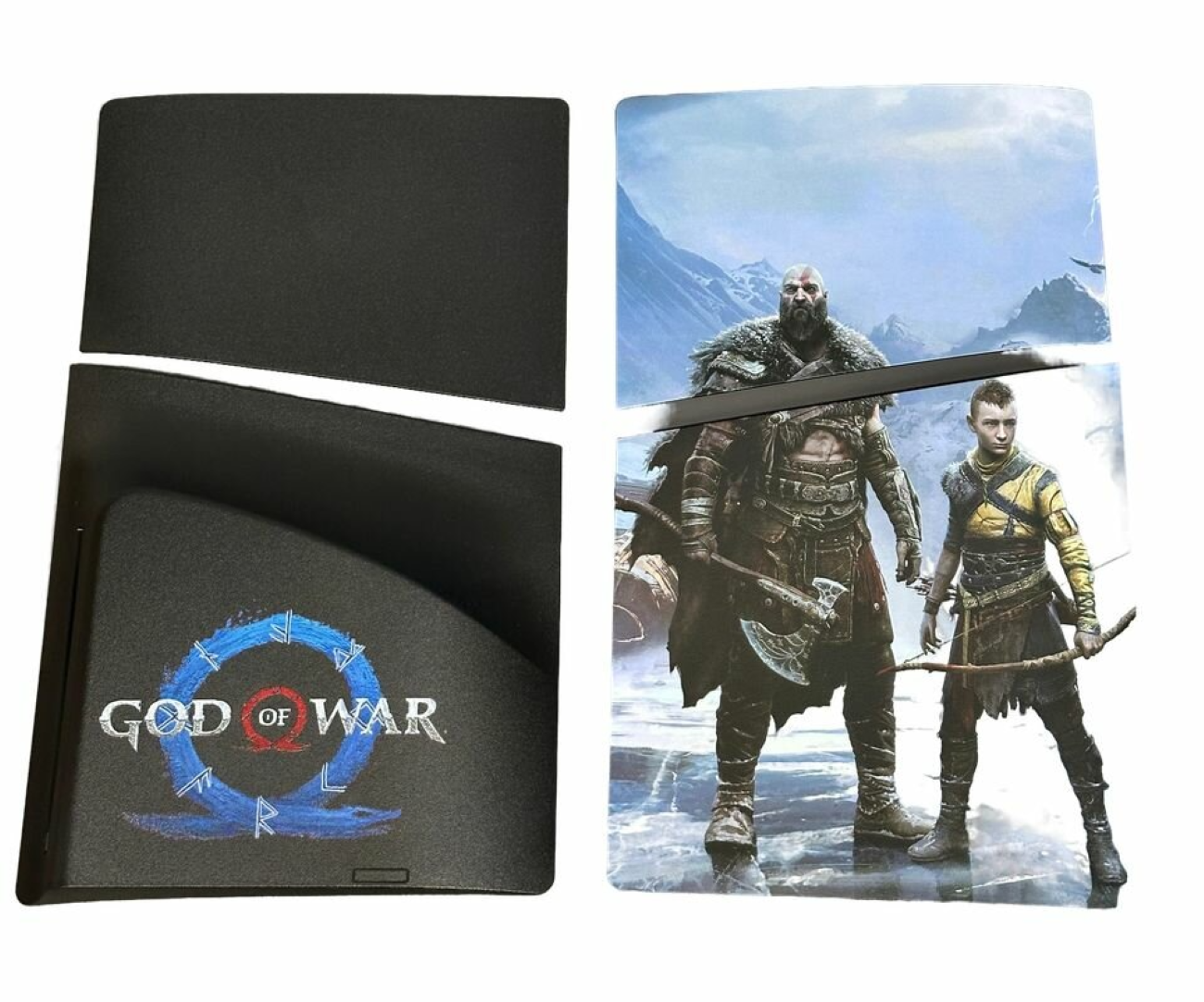Защитные сменные боковые панели корпуса для Sony Playstation 5 PS5 Slim Disk панель God of War