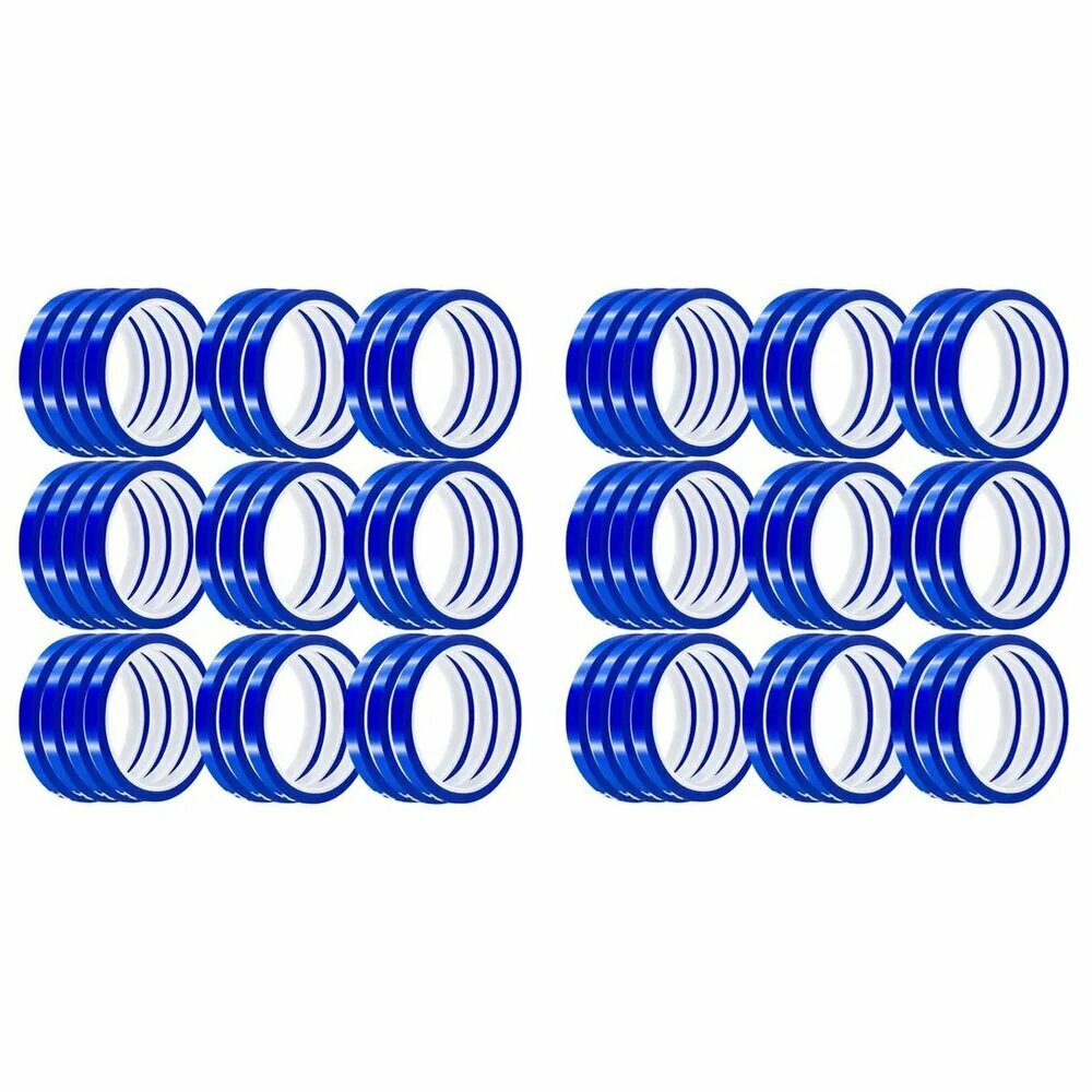 60 рулонов термоленты для сублимационной печати, термолента для переноса на стеклянные чашки и кружки, тканевая лента, 10 мм x 33 м (108 футов)