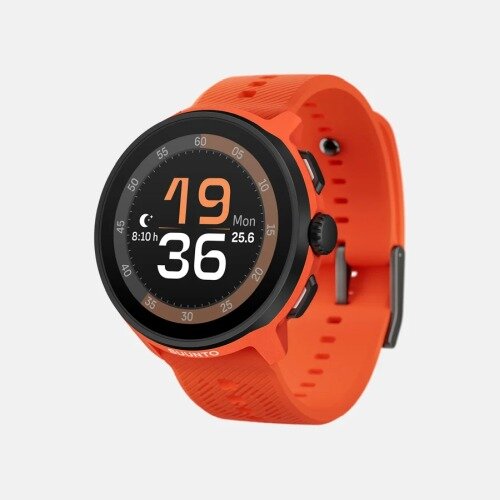 Suunto Часы Suunto Run Coral Orange, оранжевый, силиконовый ремешок