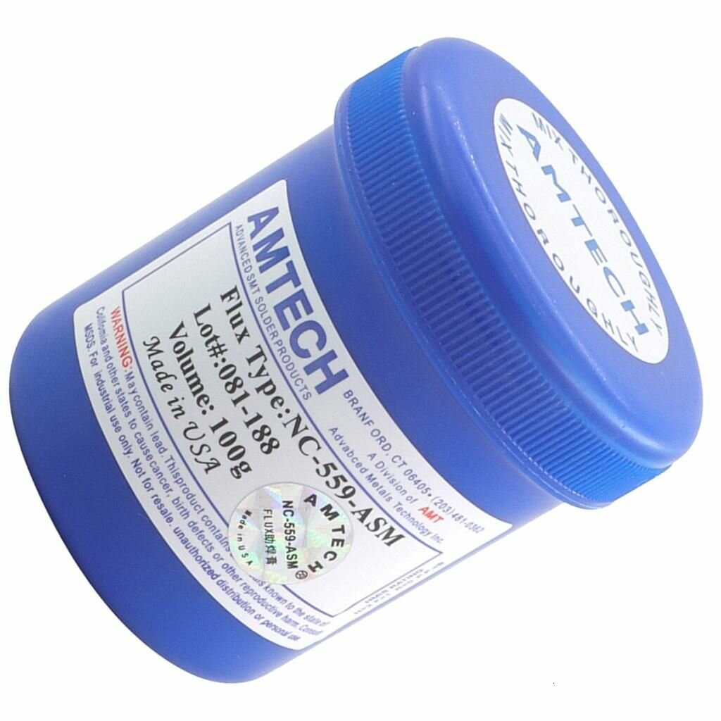 Экологически чистая и безвредная для окружающей среды паяльная паста BGA (paste)-синяя