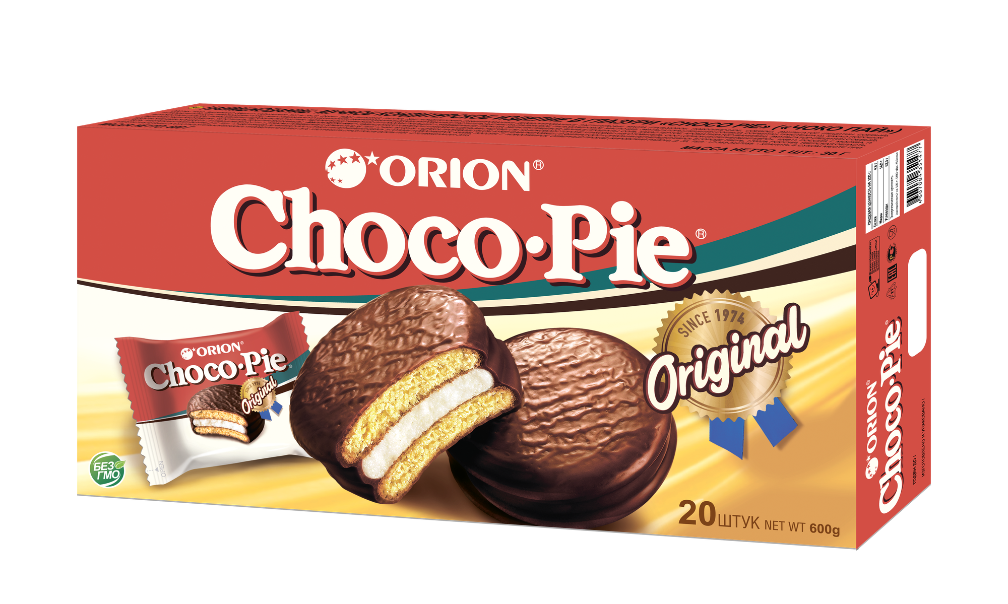 Пирожное Orion Choco Pie, 600 г