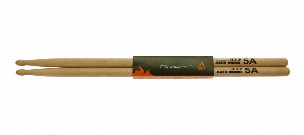 PL5A415V 5A Барабанные палочки, дальневосточный клён, деревянный наконечник, Пылай
