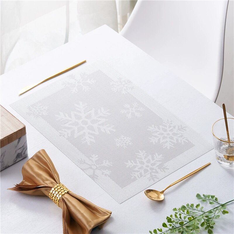 Салфетка "Невидимый мастер", антискользящая, белая, ПВХ, 43х30 см