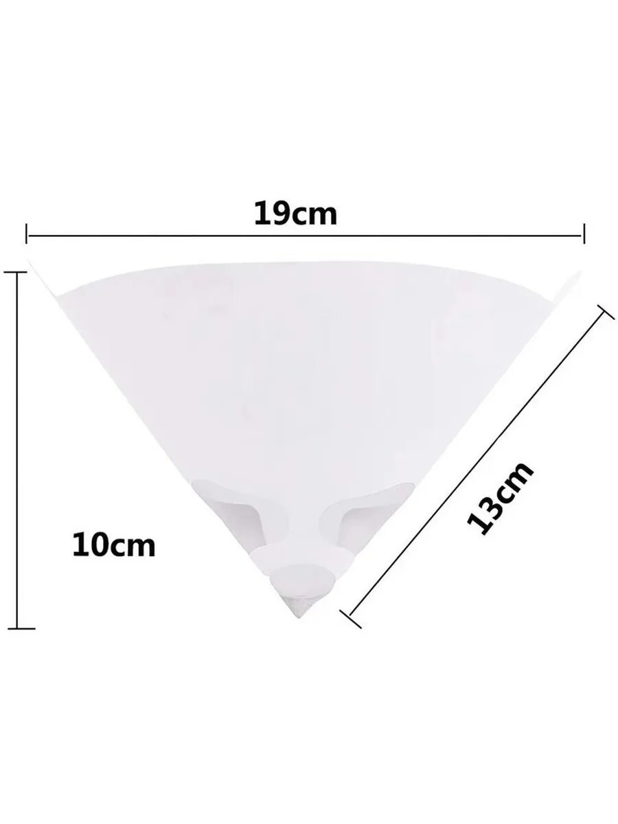 Фильтры для краски, конический, бумажный с сеткой, набор 30