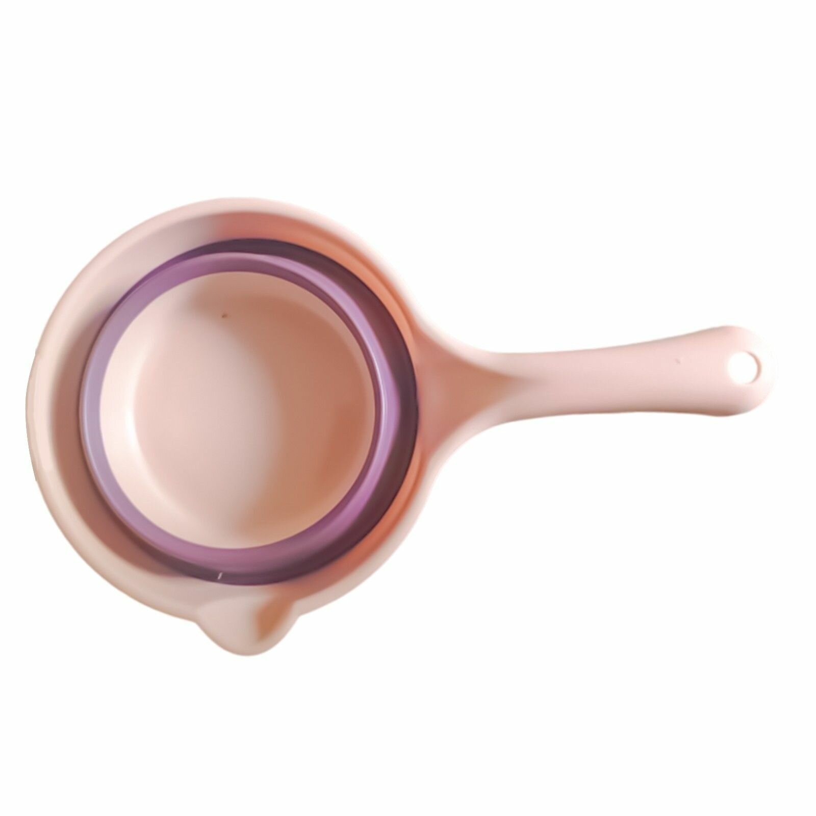 Складной ковш для воды с длинной ручкой и отверстием подвешивания кухонная ложка