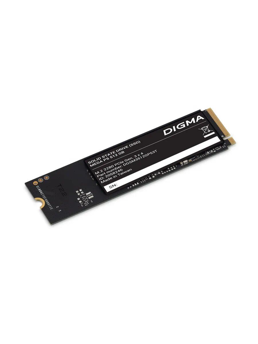 Накопитель SSD 512GB DGSM3512GP53T Mega P5