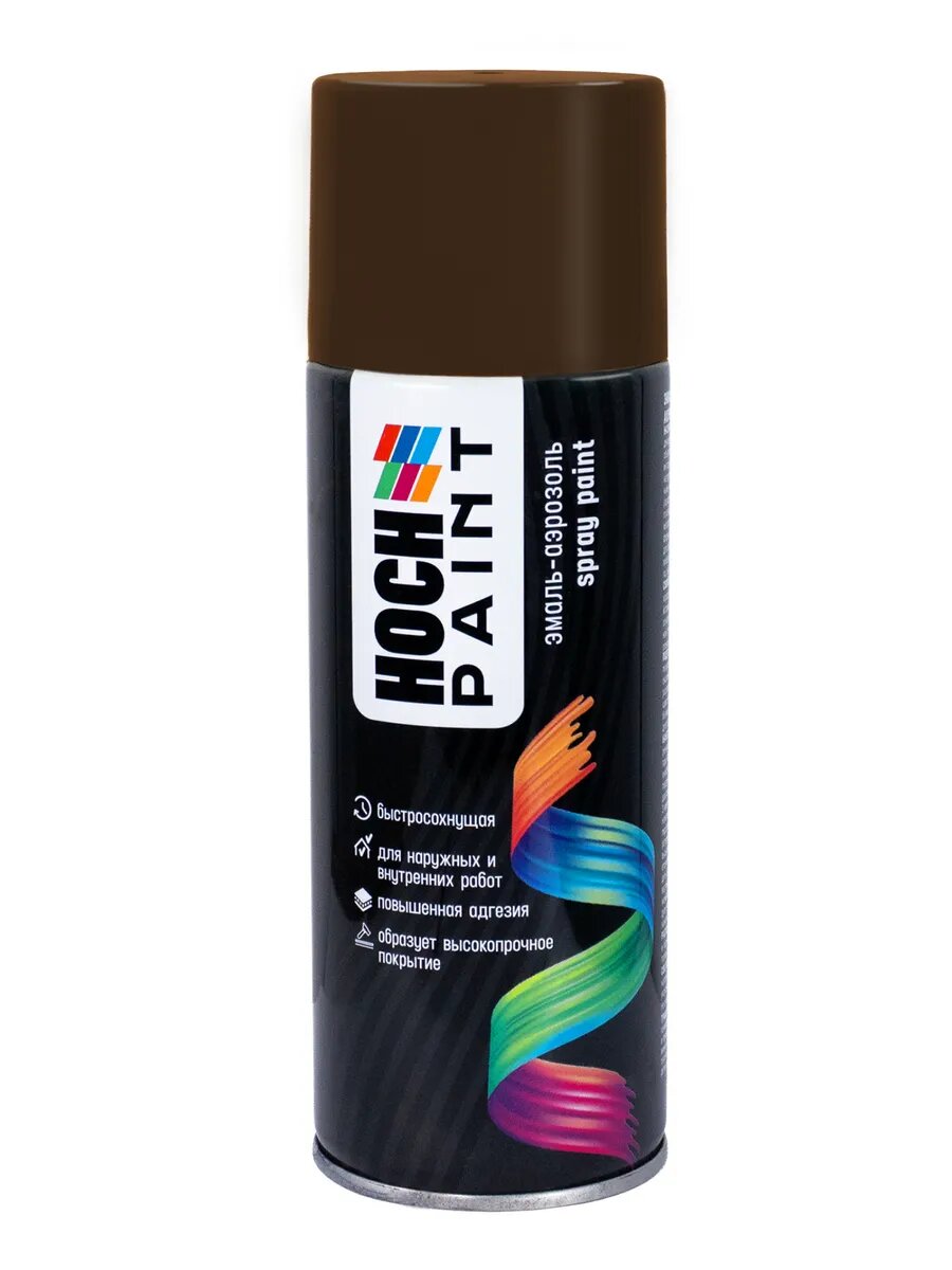 Автомобильная краска спрей орехово-коричневый 8011, 520 мл
