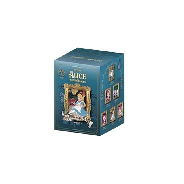 Новинка 2025 года, Miniso Blind Box Alice Art Museum Series Mystery Box, аниме-фигурка, кавайное коллекционное украшение, игрушка, подарок на день рождения