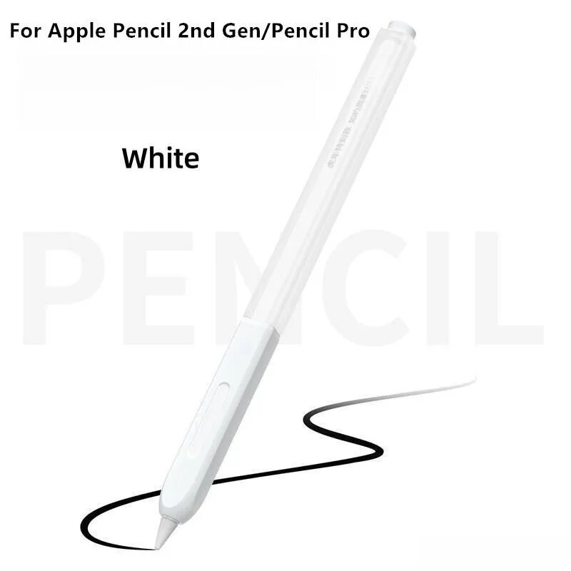 Чехол для Apple Pencil 2/Pro, белый