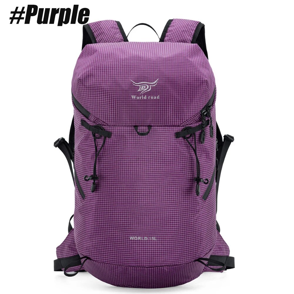 Фиолетовый походный рюкзак World Road 35L
