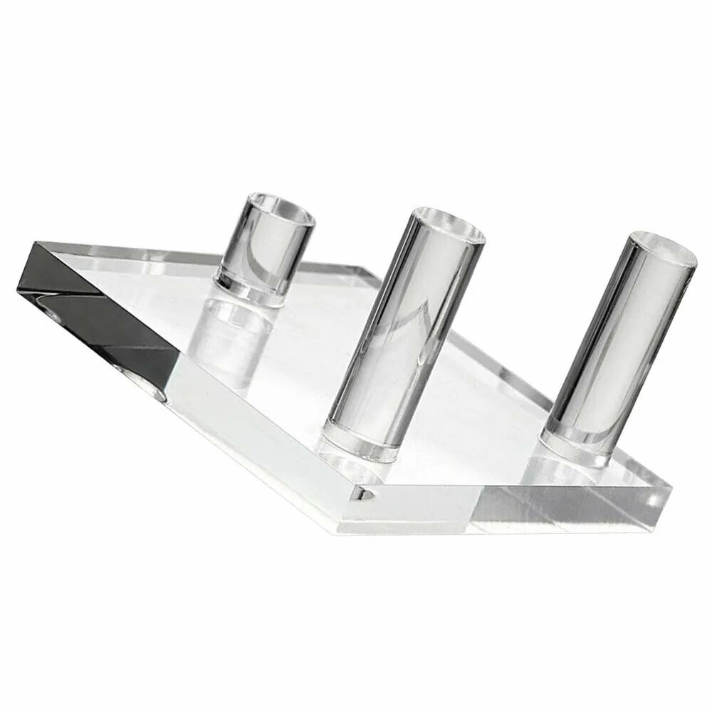 Прозрачная подставка из акрила для хранения и демонстрации минеральных образцов