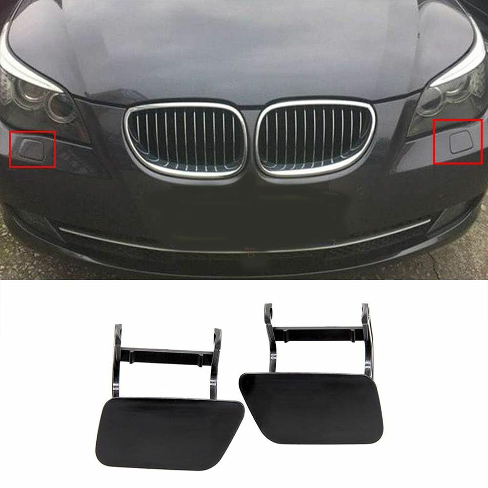 2 крышки форсунок омывателя фар для bmw 5 серии e60 e615111706058551117060586
