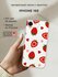 Чехол на Apple iPhone 16e/17e / Айфон 16е/17e с принтом "Heart strawberries 2 - ...