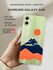 Чехол на Samsung Galaxy A06 / Самсунг Галакси А06 с принтом "Кот-гора", прозрачн...