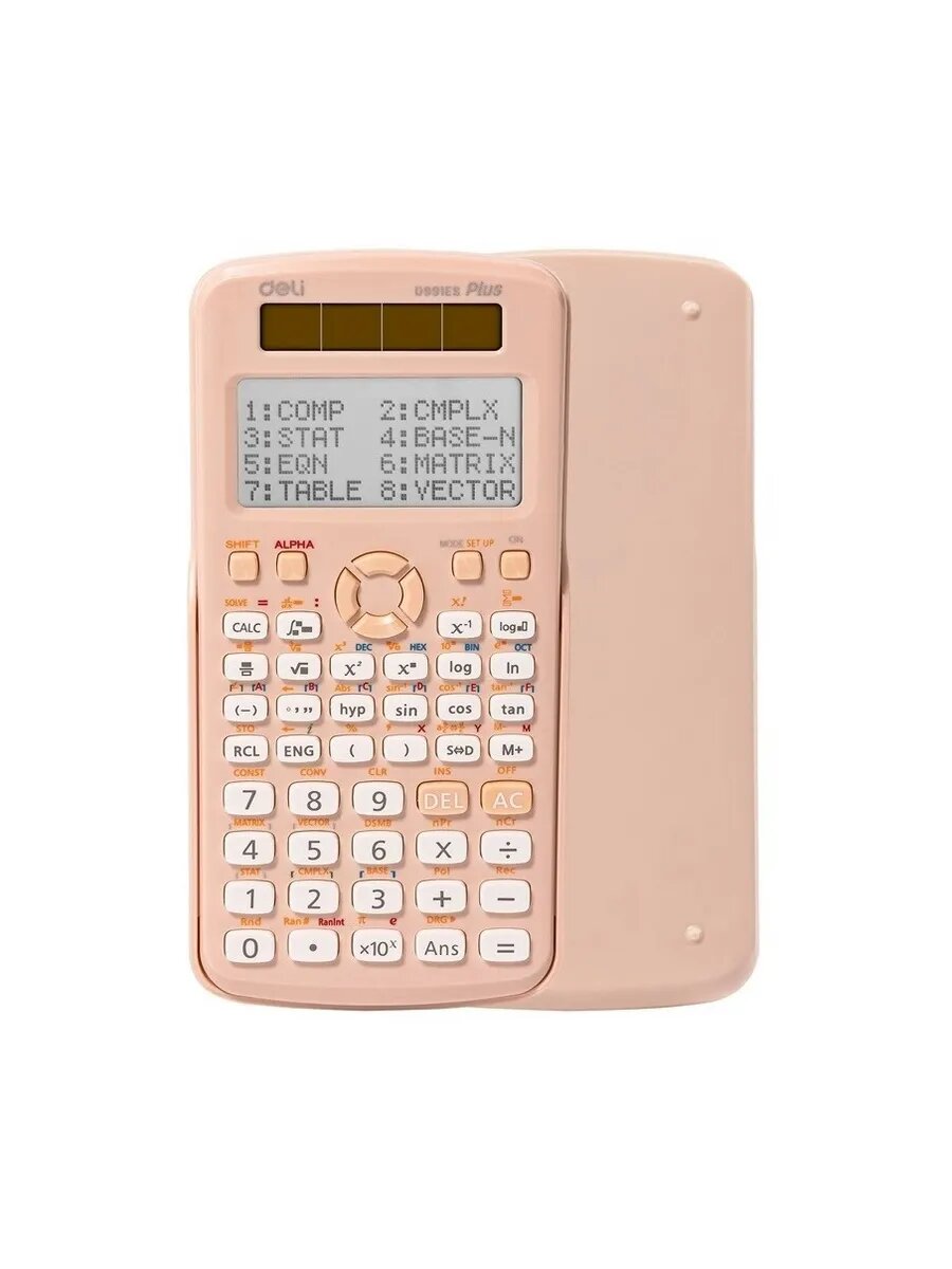 Калькулятор научный ED991ES розовый 10+2-разр.