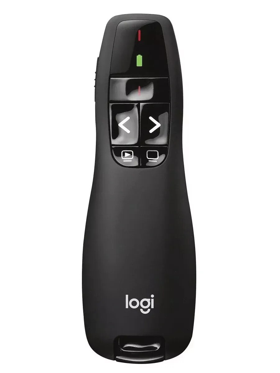 Презентер R400 Radio USB (15м) черный