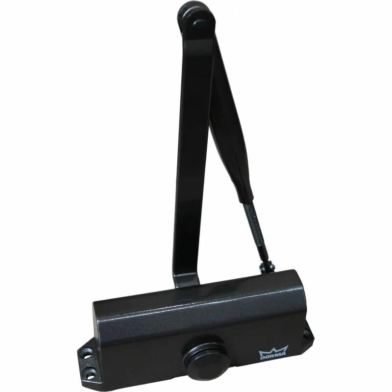 Доводчик Dormakaba TS77 EN 3, с рычажной тягой, до 60 кг, темно-коричневый (76050103)