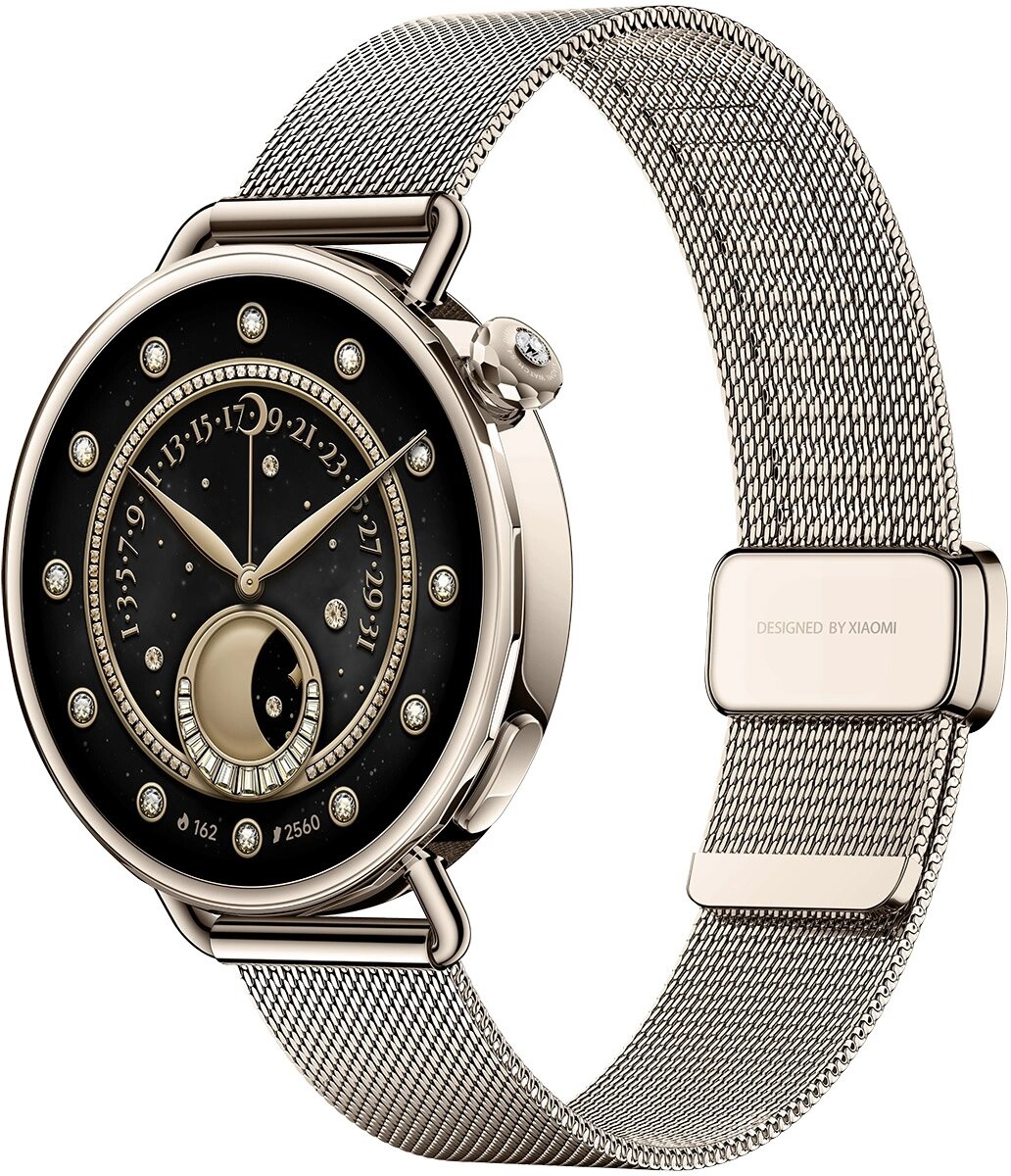 Смарт-часы Xiaomi Watch S4 41мм 1.32" AMOLED корп. золотистый рем. золотистый разм. брасл:120-190 мм (BHR07VWGL)