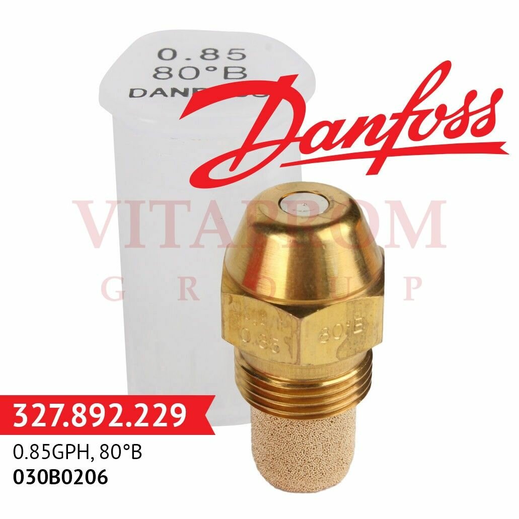 Форсунка Danfoss 0.85GPH, 80B, 030B0206