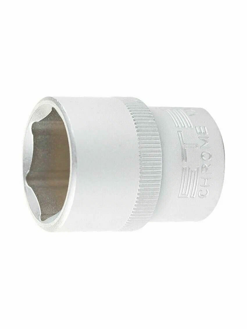 Головка торцевая, 30 мм, 6-гранная, CrV, под квадрат 1/2"//Stels