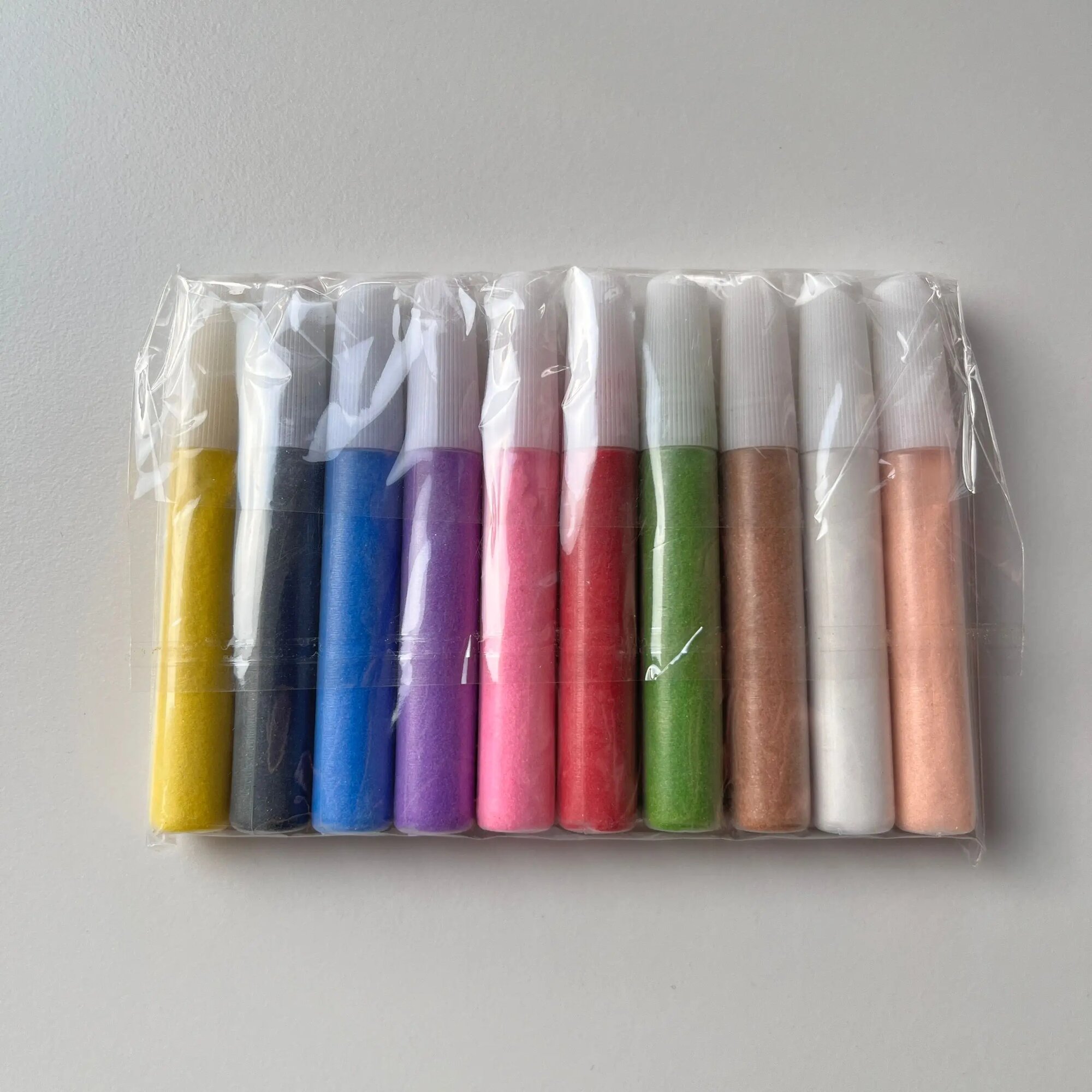 Цветной песок для рисования 10 цветов