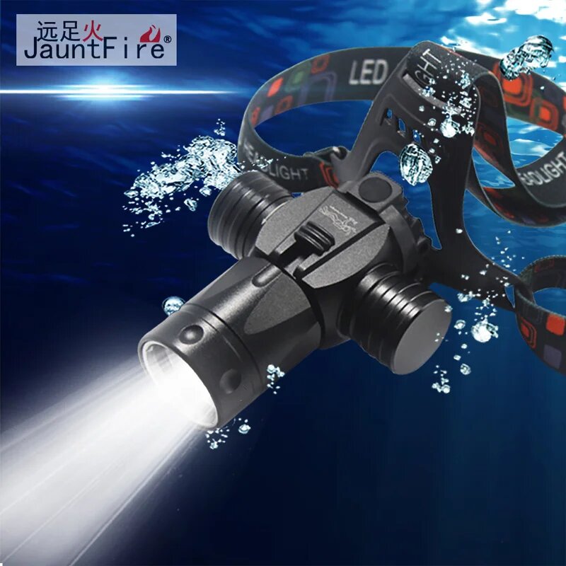 Налобный фонарь JAUNTFIRE T6/L2 L2 Yellow Light, Single Headlamp