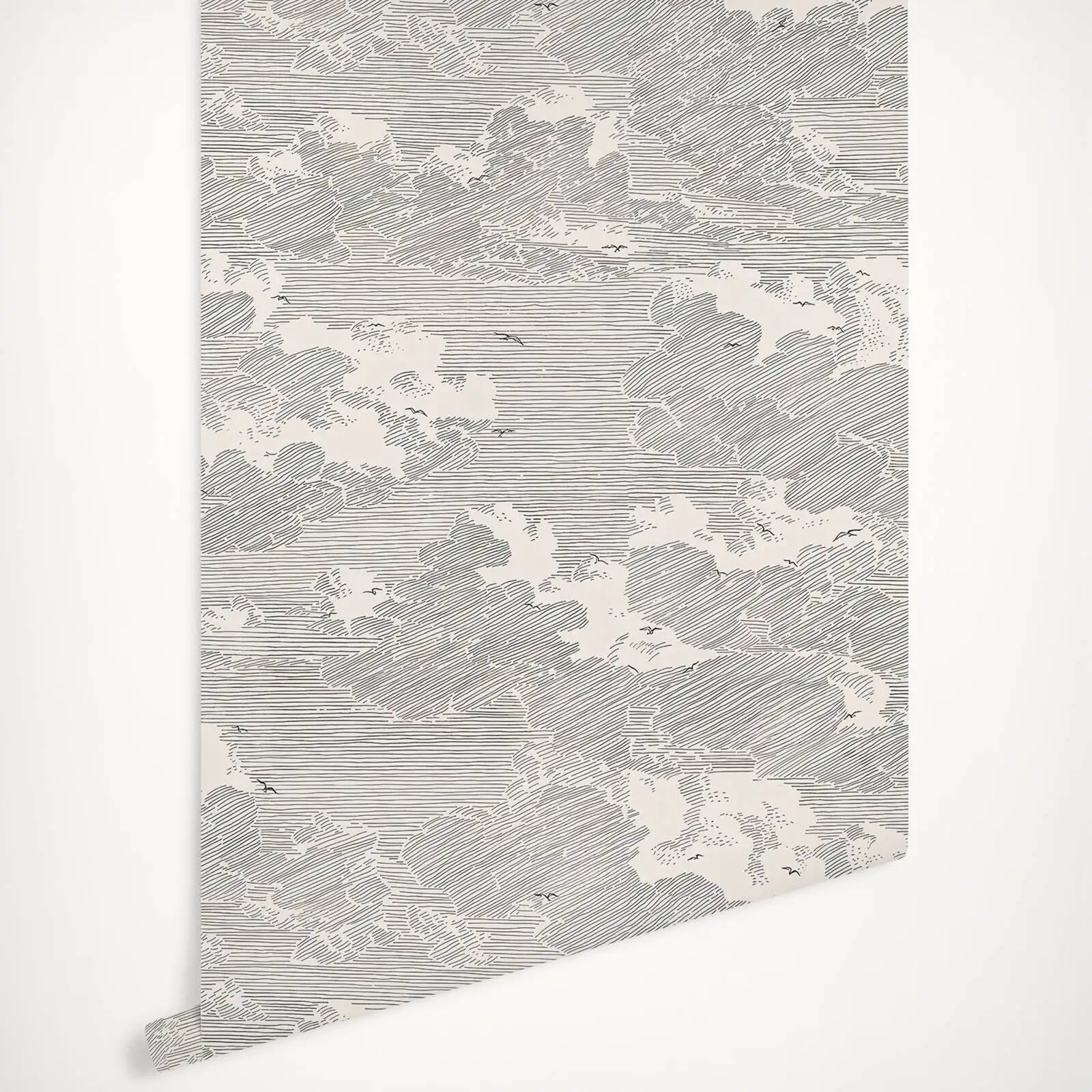 Бумажные обои Pixel&Wall Feather Cloud 50cm X300cm
